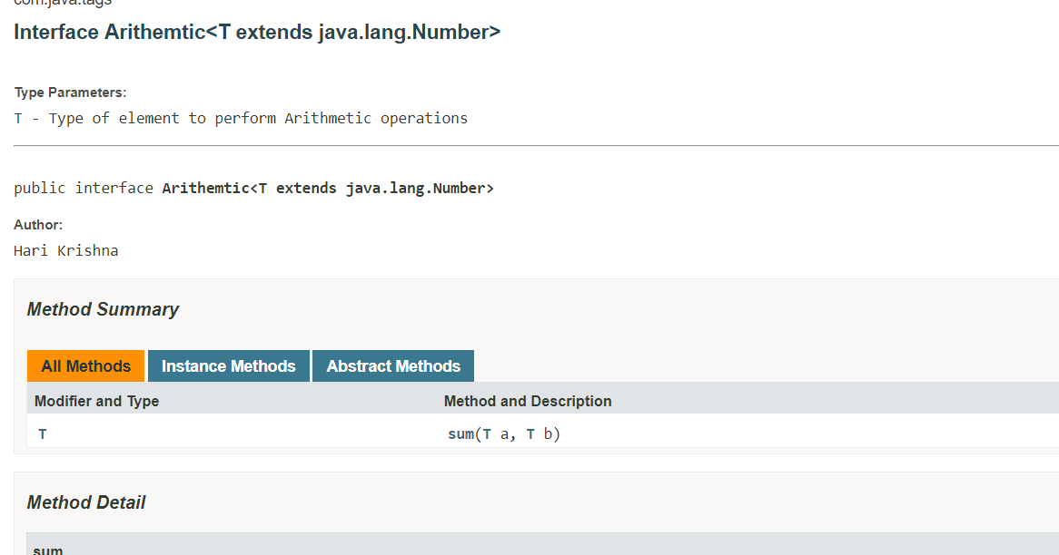 Programming For Beginners Javadoc Return Tag